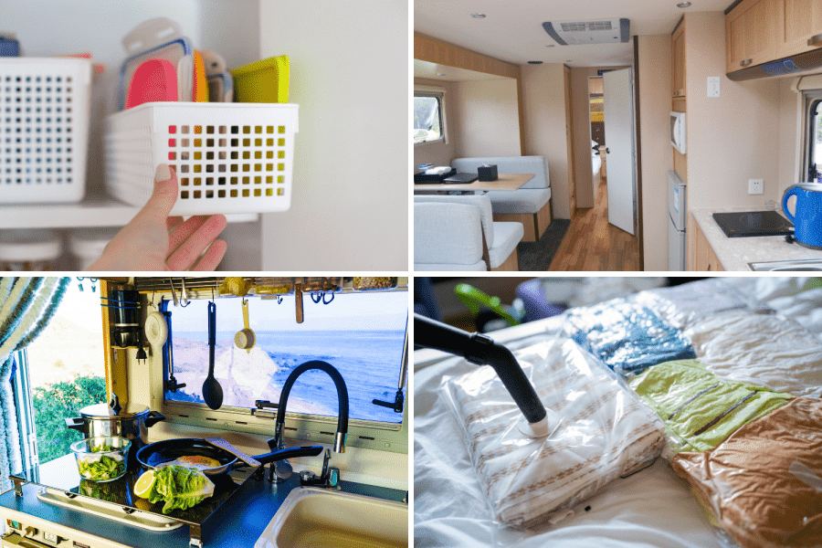Caravan Storage Ideas: The Best Storage Hacks - Caravan Sleeps
